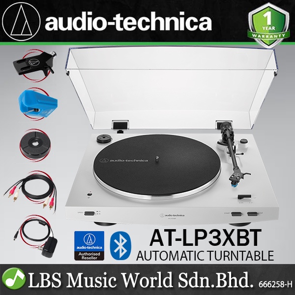 Audio Technica AT-LP3XBT Fully Automatic Belt Drive Analogue Bluetooth ...