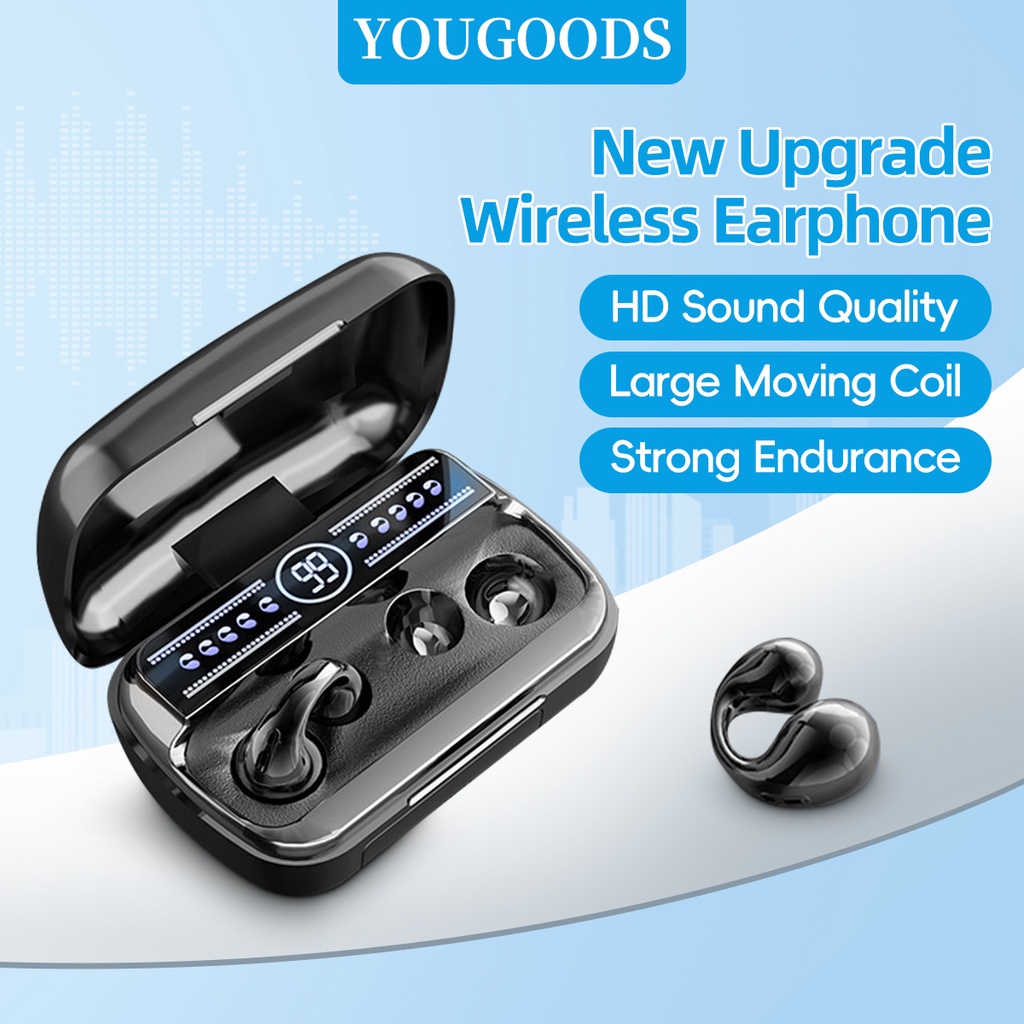 A80 Wireless Earbuds TWS BT5.1 Ear Buds with LED Battery Display IPX5 ...