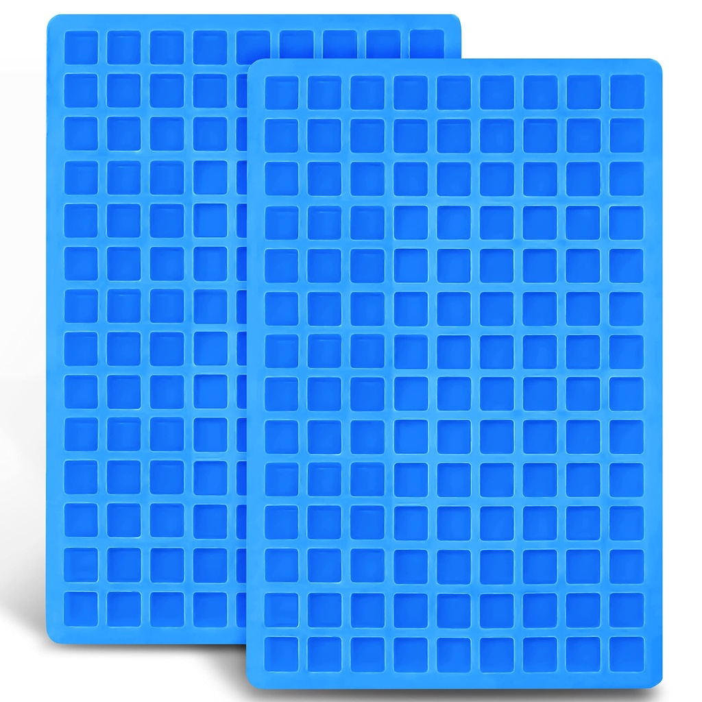 126 Cavities Square Silicone Molds Mini Cheese Molds Hard Candy ...
