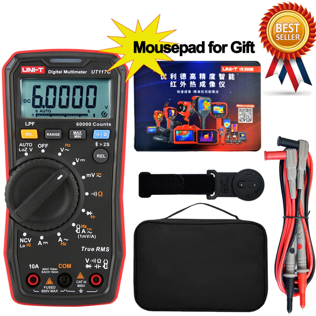 UNI-T UT117C high-precision true effective value professional ...