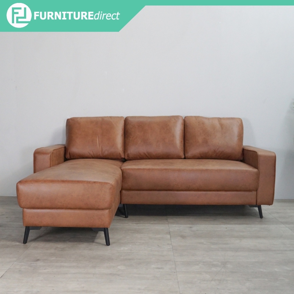 Dreamcatcher MIRZA L Shaped sofa 3 seater sofa murah home furniture 沙發 ...