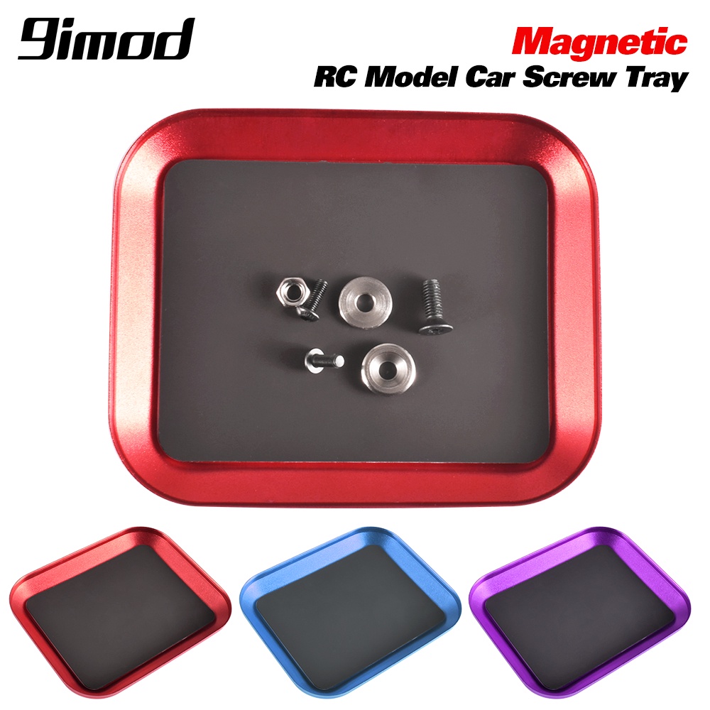 9IMOD RC Screw Tray with Magnetic Pad Aluminium Alloy Magnet Screws ...