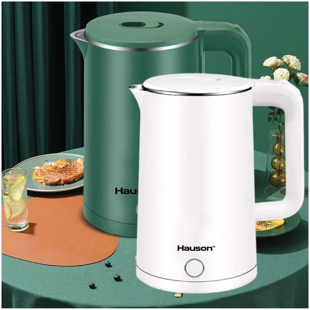READY STOCK 🔥Hauson 2.3L Stainless Steel Electric Kettle Water Heater ...
