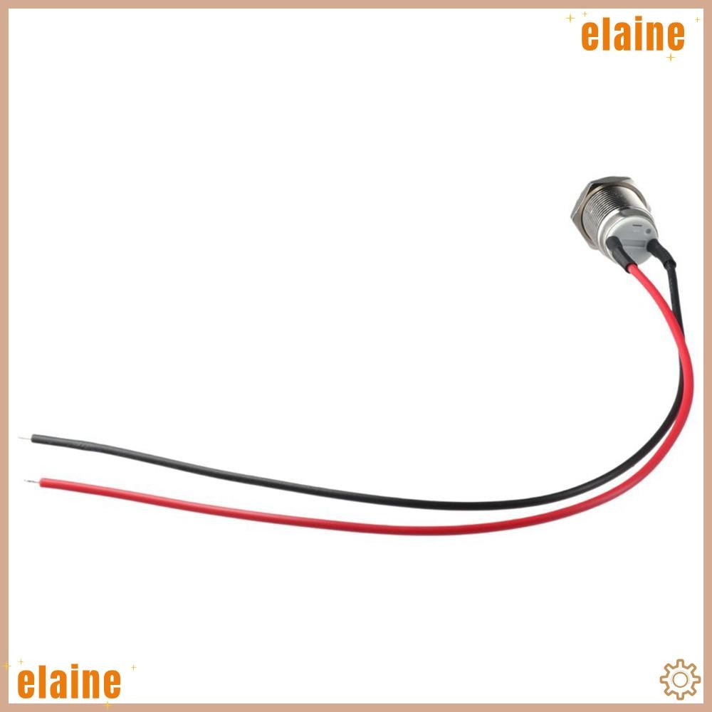 ELAINE2 Momentary Push Button Switch, IP65 Waterproof with pre-Wiring ...