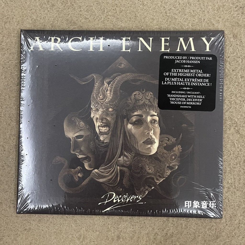 Brand New Unopened Arch Enemy Deceivers CD Metal Album 2022 New Album JCP2 | Shopee Malaysia
