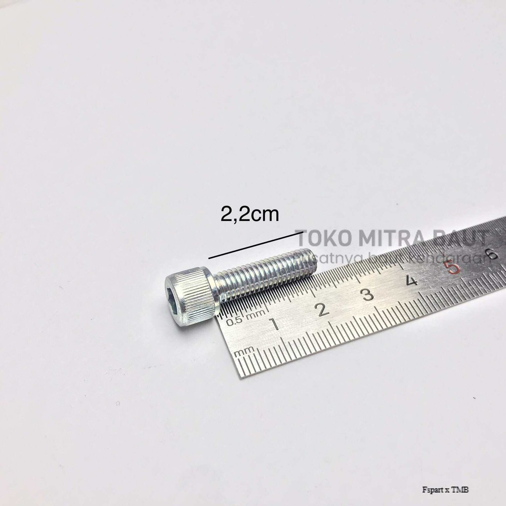 Bolt M6x2,2cm Bolt 10 Key L Punch Keteng Honda Beat Vario Pcx Adv Etc. Bolt Original oripart.id ...