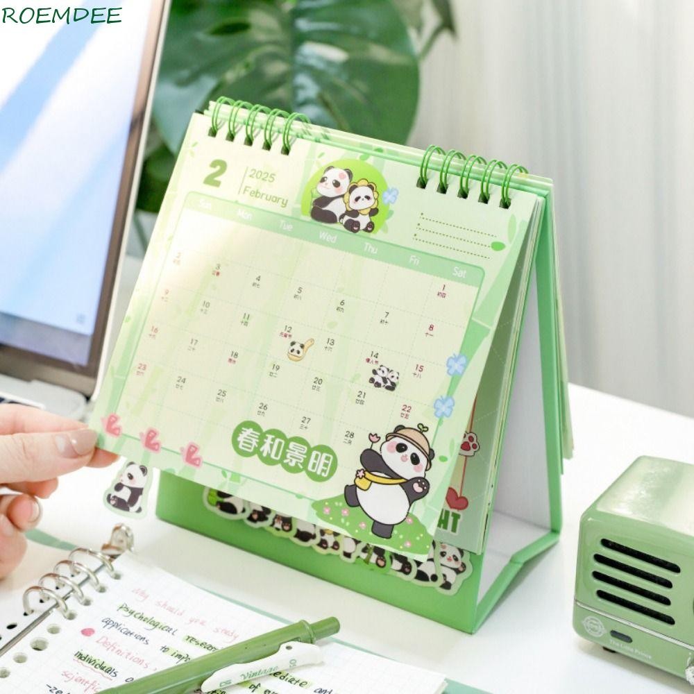 ROEMDEE Capybara Desk Calendar, Organizing Kalendar Panda Animal ...