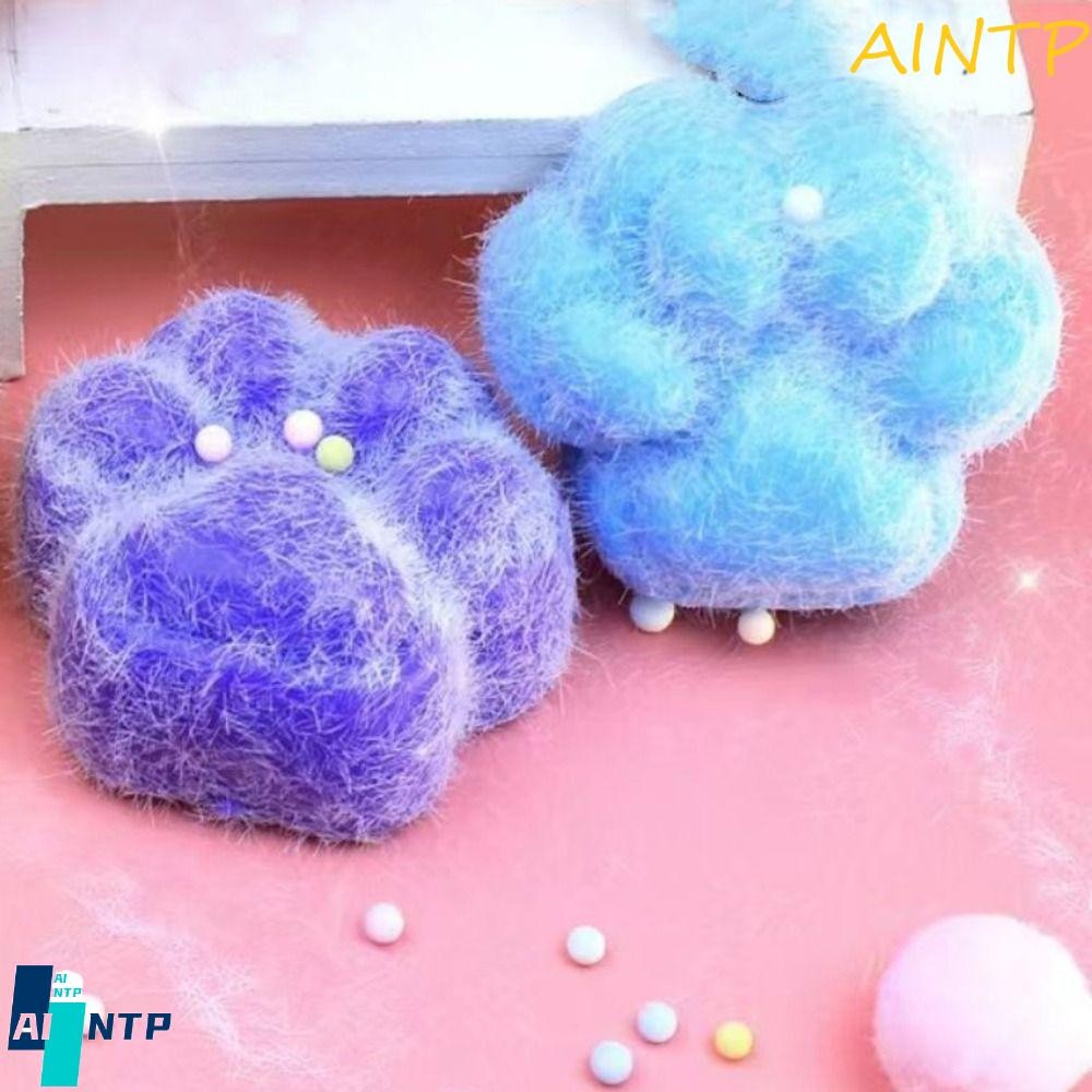 AINTP 2pcs/set Cat Paw Fidget Toy, Kneading Handmade Cat Paw Squeeze ...