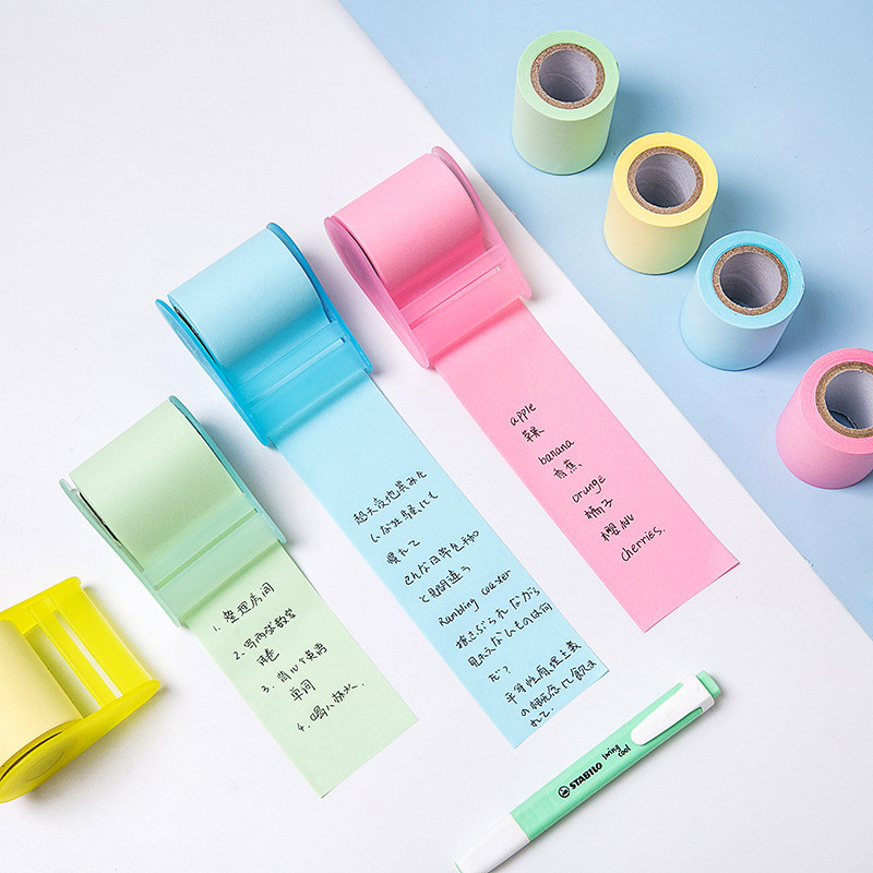Post-it Notes Students Use Tear-Off Post-It Notes Tape-Style Notes ...