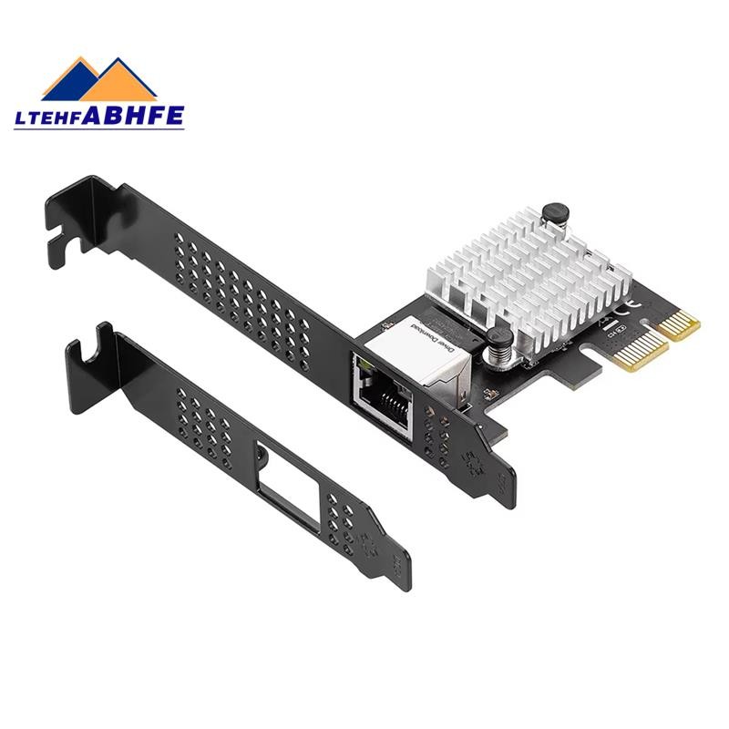 Game PCIE Card 2500Mbps Gigabit Network Card 10 100 1000Mbps RJ45 Wired ...