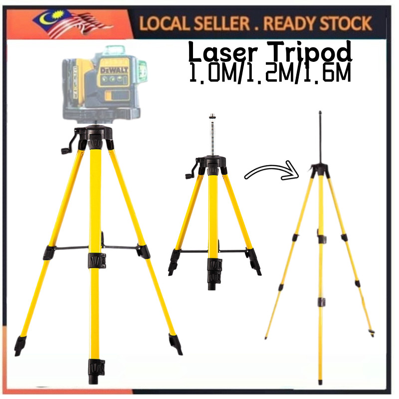 水平仪支架 Laser Level Machine Tripod Stand Adjustable 360° Stand ...