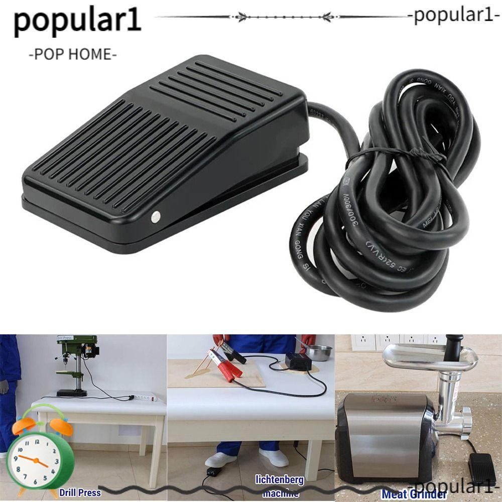 POP Foot Pedal Switch, Black Plastic Foot Switch, Electrical Equipment ...