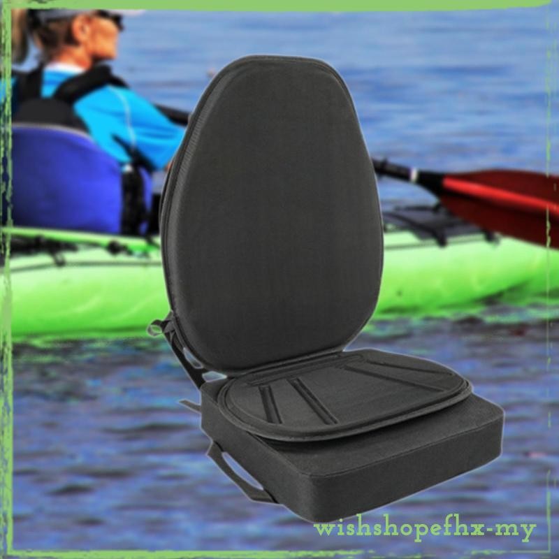 [WishshopefhxMY] Kayak Seat Black Portable Boat Seat Accessory Canoe ...