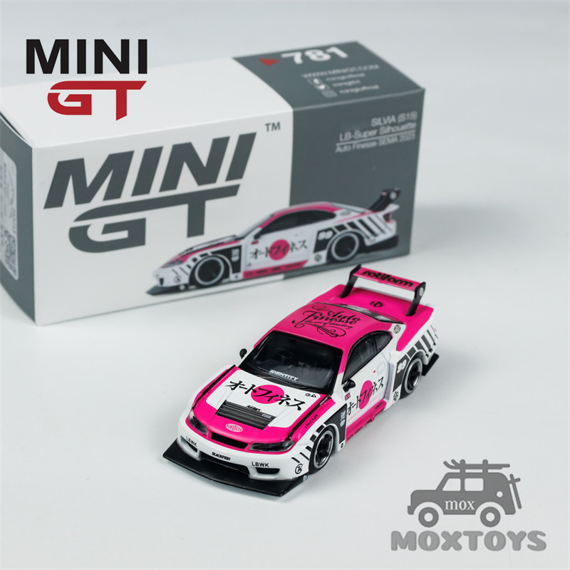MINI GT 1:64 LB-Super Silhouette S15 SILVIA Auto Finesse SEMA 2023 Pink ...