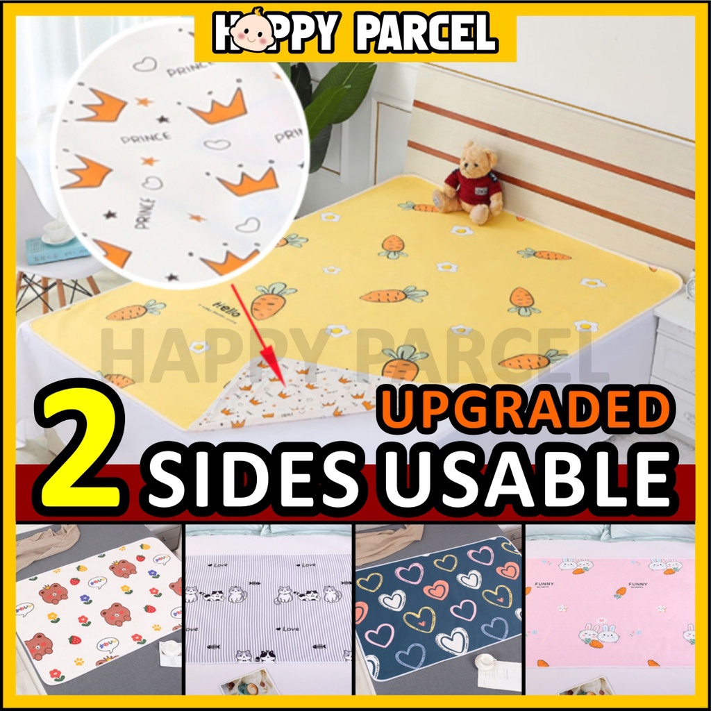 Washable Changing Mat Baby Waterproof Pelapik Baby Waterproof Mat ...