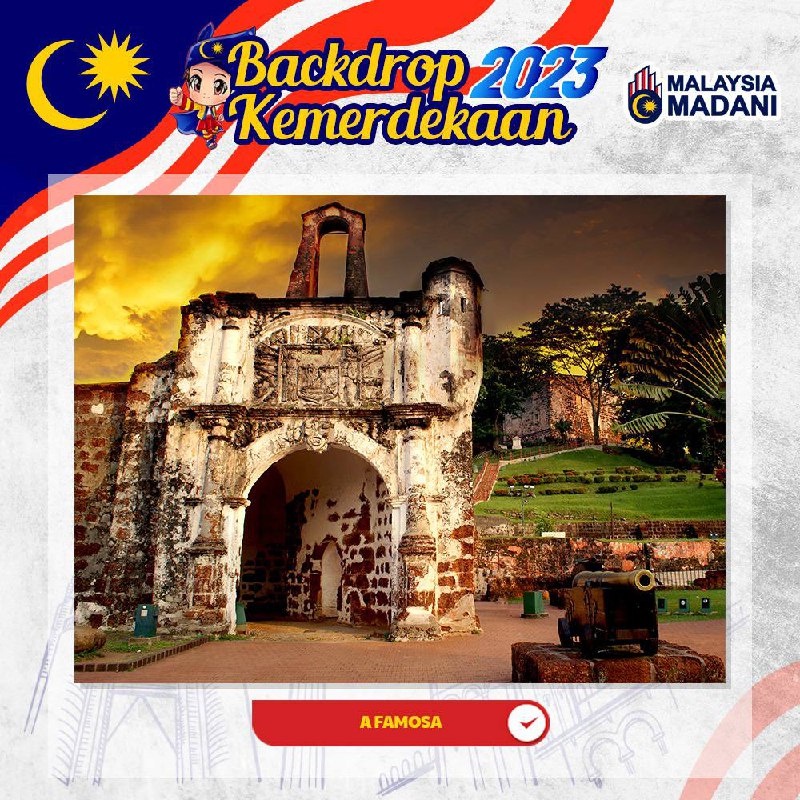 NEW DESIGN : Backdrop Merdeka / Banner/Backdrop Ucapan Kemerdekaan ...