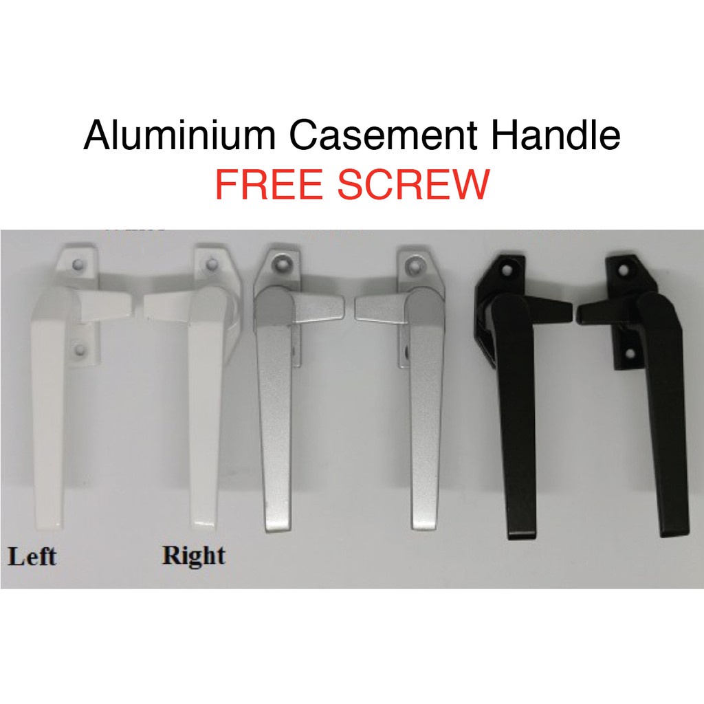 Aluminium Window Handle / Pemegang Cermin Tingkap [NA, WHITE, BLACK ...