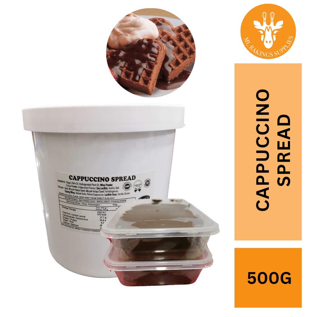 [READY STOCK] Cappuccino Spread/ Waffle Cappuccino Jam Coffee Spread ...