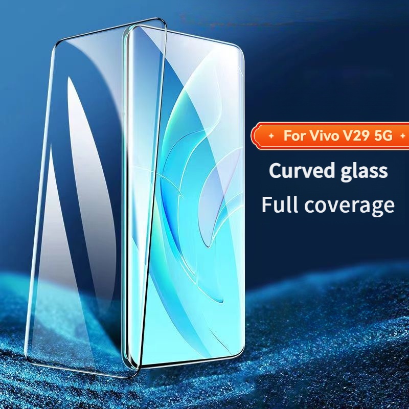 Vivo V29 5G Tempered glass Vivo V27 V27 Pro V25 Pro Y78 5G curved film ultra-clear explosion ...