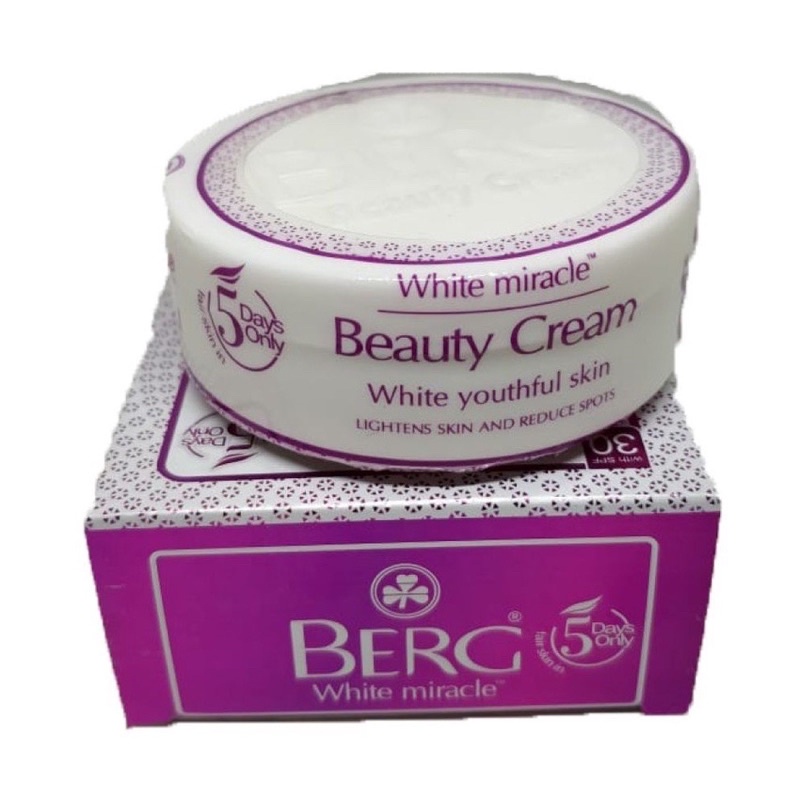 BERG White miracle Beauty Cream White youthful skin Day Cream 30 gm ...