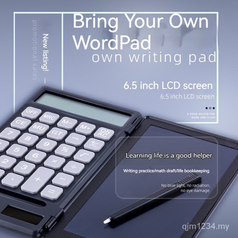 12 digit portable calculator, office LCD handwriting pad, scientific ...
