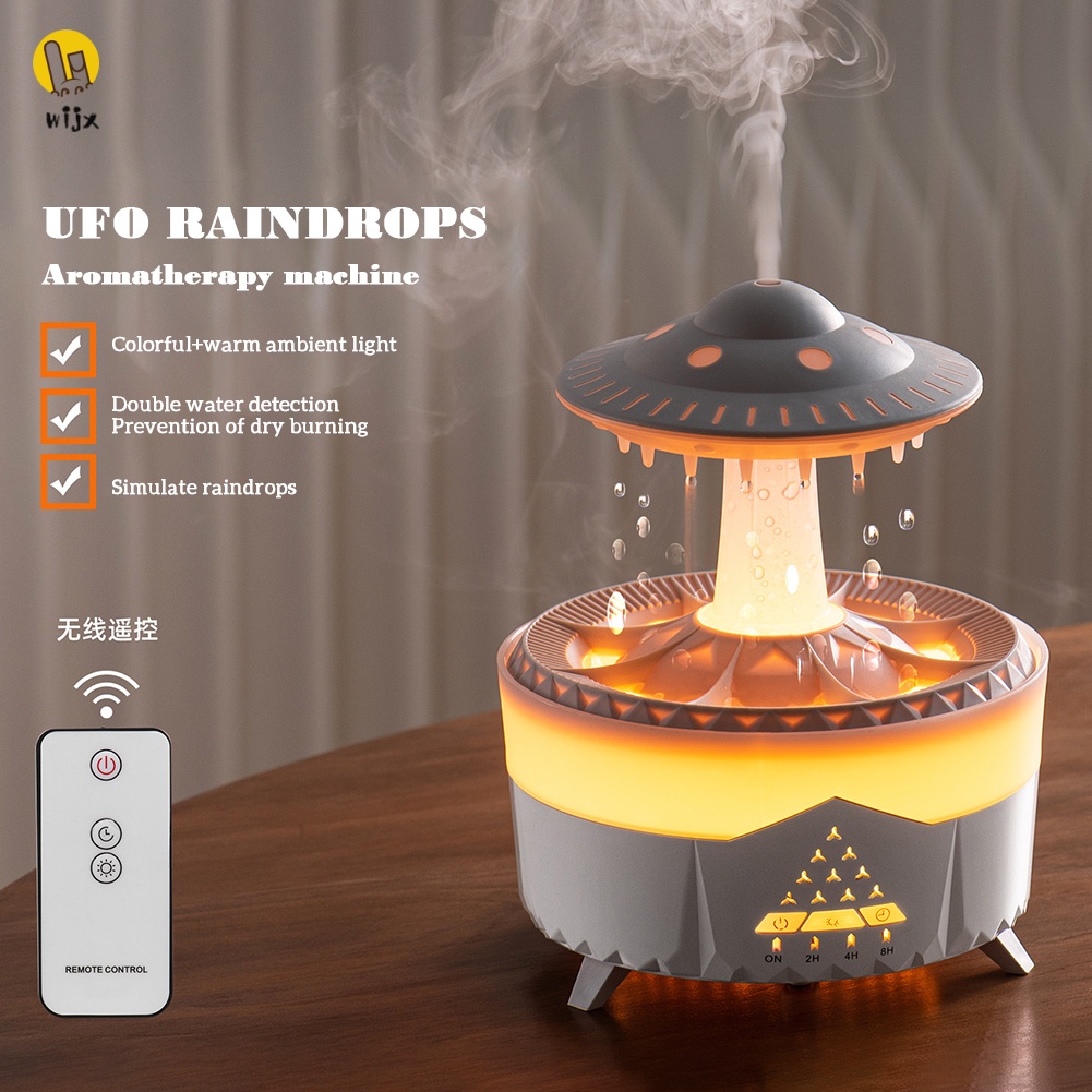 1pc Lovely Raindrop Aromatherapys Machine Humidifier Large Capacity ...