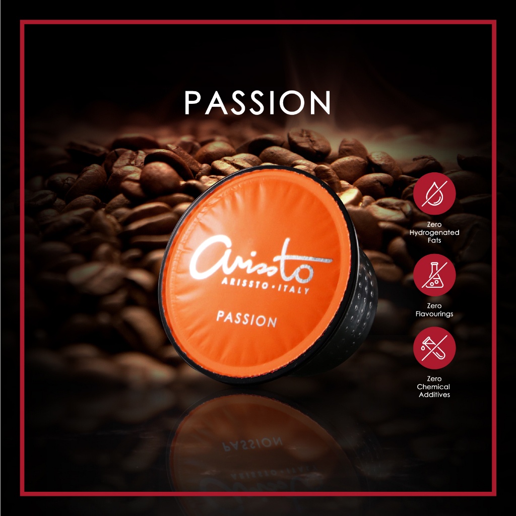 ARISSTO Coffee Capsule Passion (10 capsules per box) | Shopee Malaysia