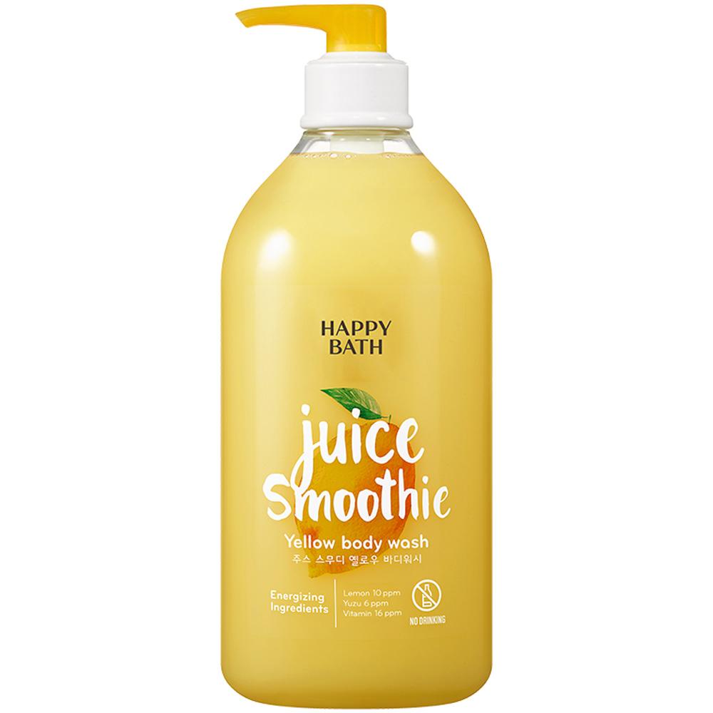 Happy Bath Juice Smoothie Yellow Body Wash - from KOREA | Shopee Malaysia