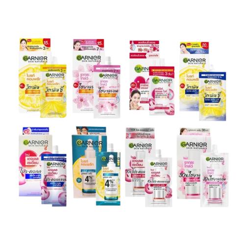 Garnier cream sachets light complete/Sakura/epilator/UV/vitamin C ...