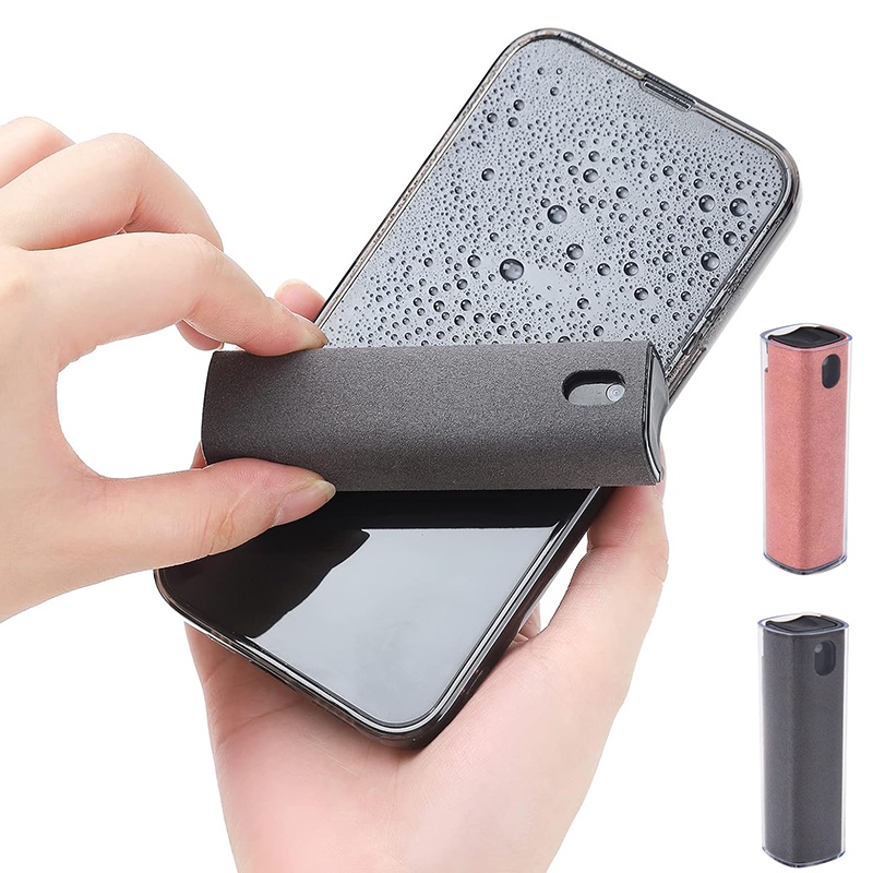 Portable Screen Cleaner Spray Bottle Tools Fingerprint-Proof Screen ...