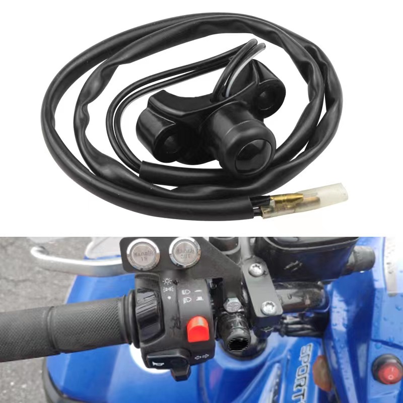 Motorcycle Switch Hazard Light Switch Button Electric Vehicle Double ...