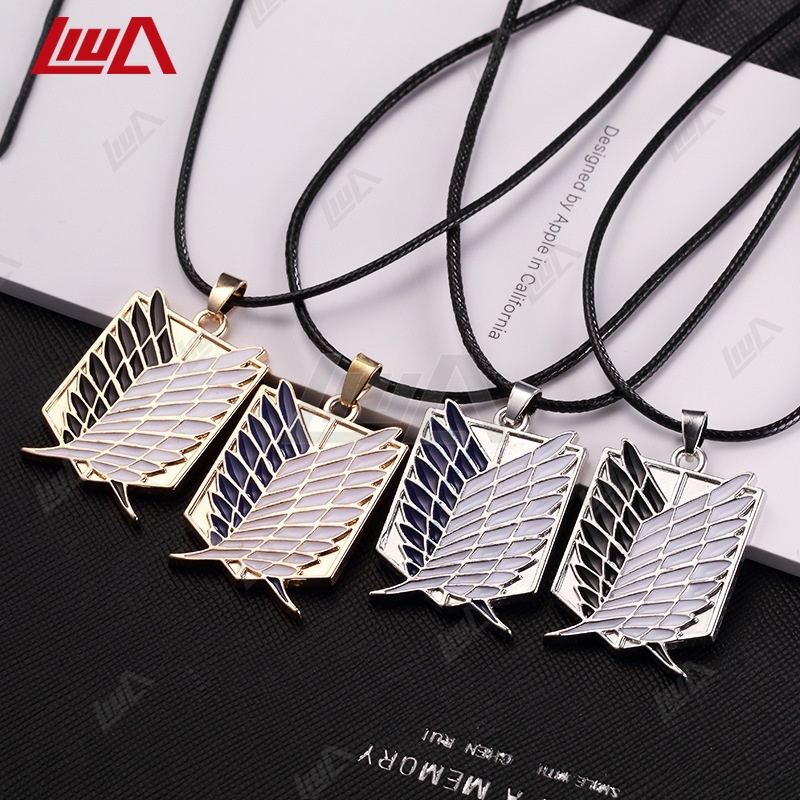 aot necklace attack on titan necklace Anime keychain Collectibles ...