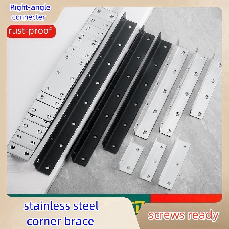 stainless steel right-angle connecter connection strap corner bracket ...
