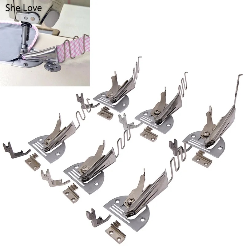 Chzimade Overlock Folder Binding Of Curve Edges A10 Hemmer Bias Binder ...