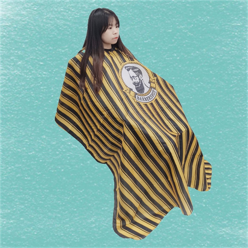 New Waterproof Hairdressing Apron Salon Barber Cape Hairdressing ...