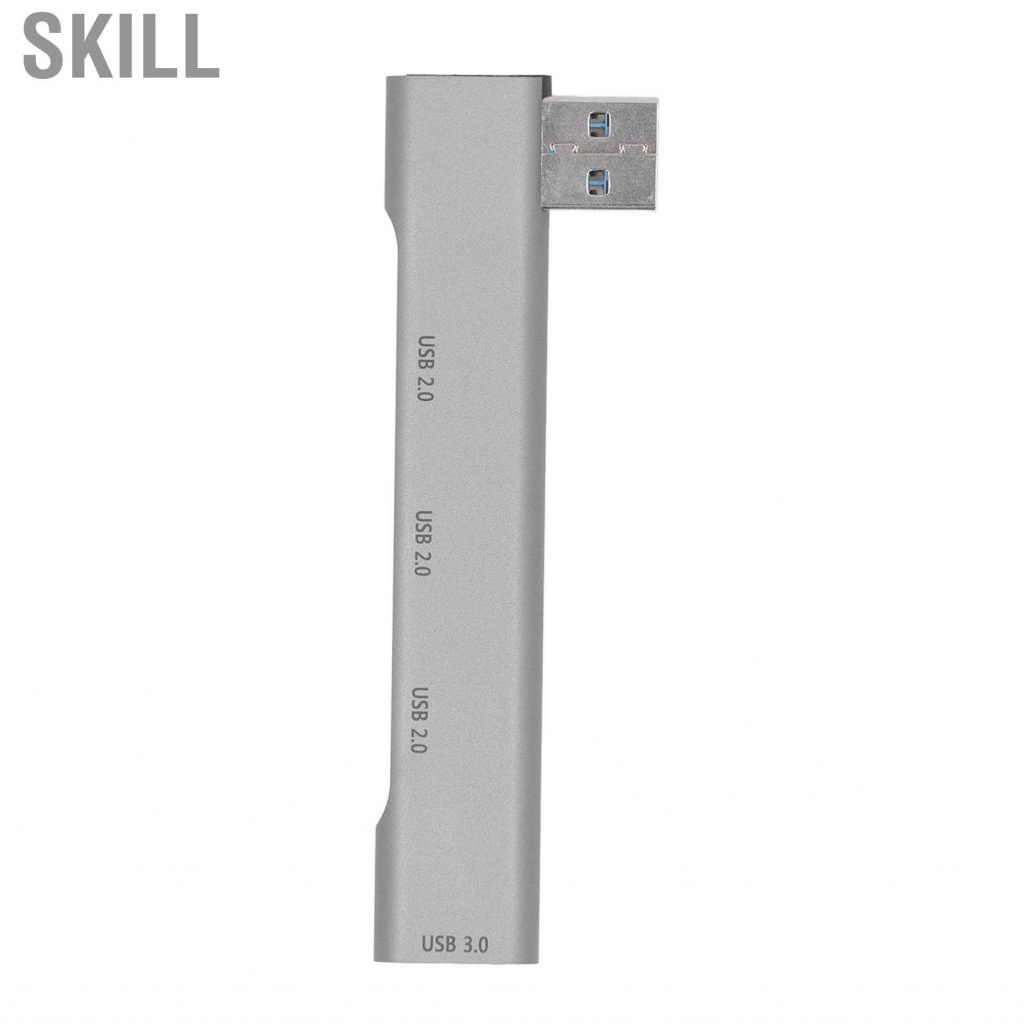 Skill USB Hub Dock 4 Ports USB3.0 2.0 5Gbps Aluminium Alloy Plug and ...