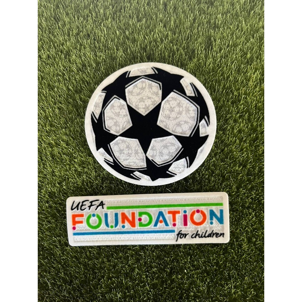 2023 CHAMPIONS LEAGUE PATCH UCL STARBALL and Respect 2023 #1 TER STEGEN ...