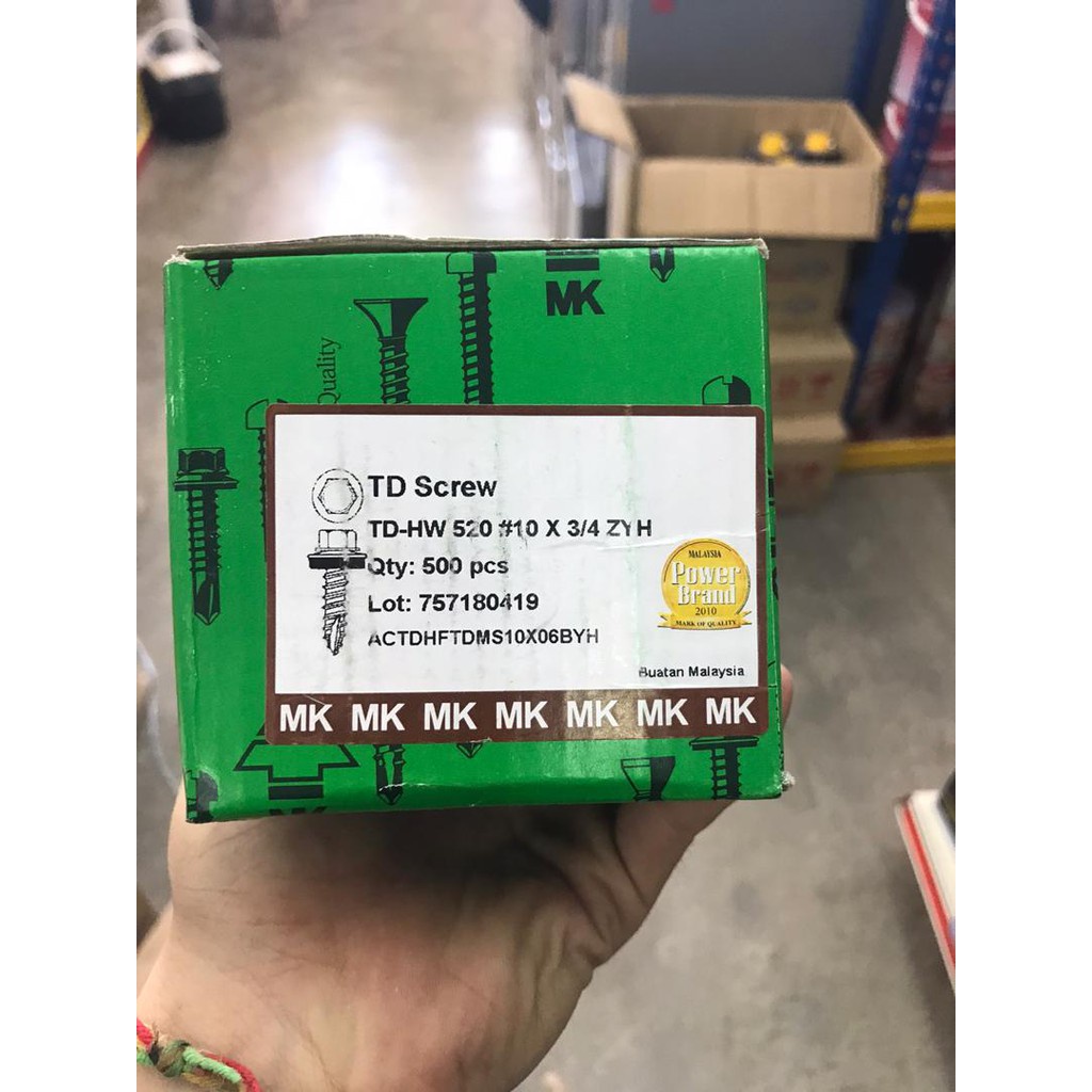 MK TD-HW 520/525/640/645/650/665/675 ZYH SELF DRILLING SCREW (READY ...
