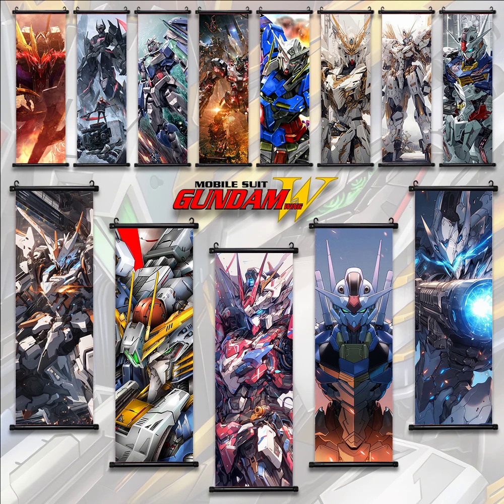 Mobile Suit Gundam SEED Poster Wallpaper Mecha Wall Artwork Canvas ...