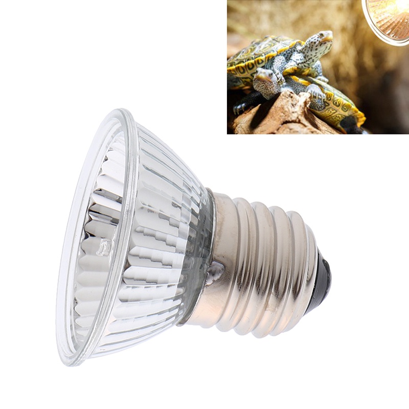 AN.MART 25/50/75W UVA+UVB 3.0 Reptile Lamp Bulb Turtle Basking UV Light ...