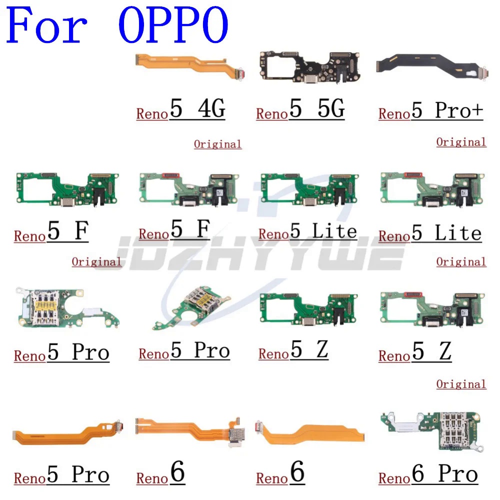 USB Charging Port Board Dock Plug Connector+SIM Card Holder Socket Flex ...