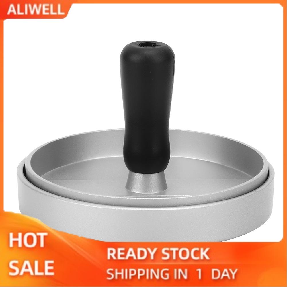 Aliwell Hamburger Maker Meat Press Mold Manual Pressure Pie Burger ...