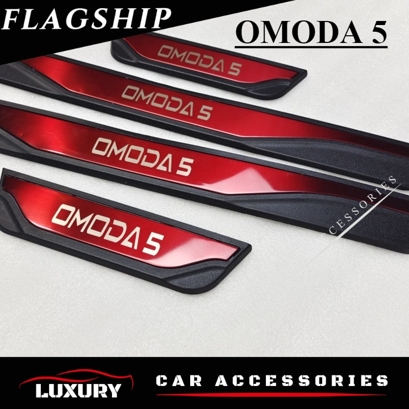 CHERY OMODA 5 2022-24 Car Accessories 4pcs/Lot ABS Stainless Steel Door ...