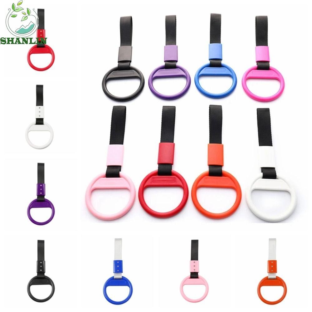 SHANLIN Round JDM Handle Hand Strap, Warning Round Shape Round Car Hand ...