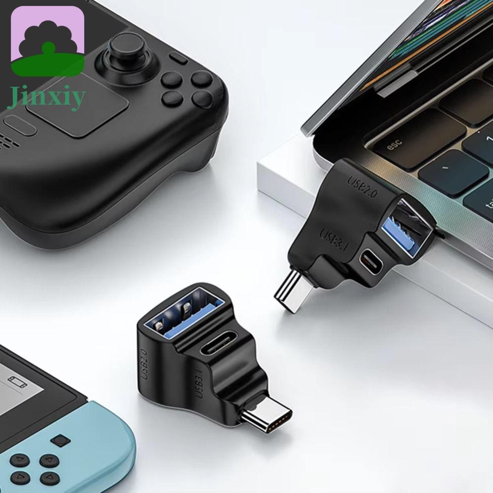 JINXIY USBC Charging Converter, U-shaped Fast Data Transfer USB Type C ...