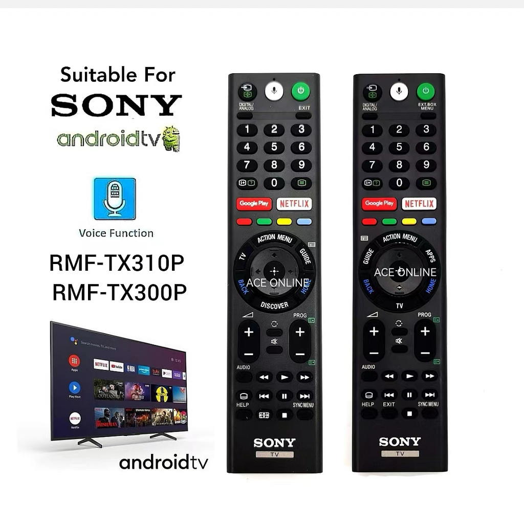 Replacement for Sony Bravia Smart TV/ Android TV OLED Voice Bluetooth ...