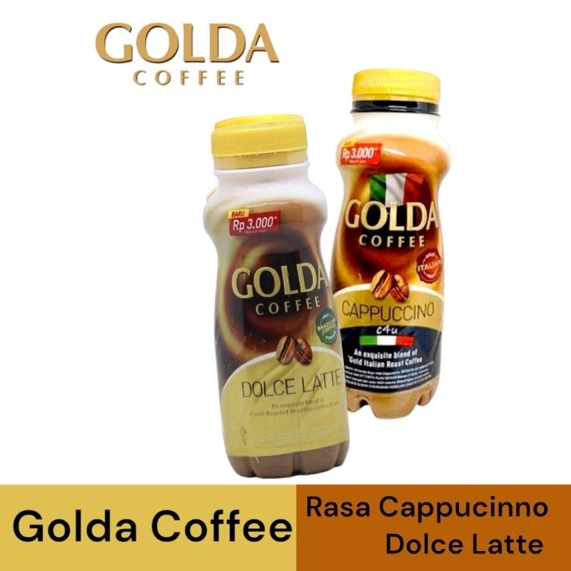 Golda Coffee Dolce Latte & Cappucino 200ml | Shopee Malaysia