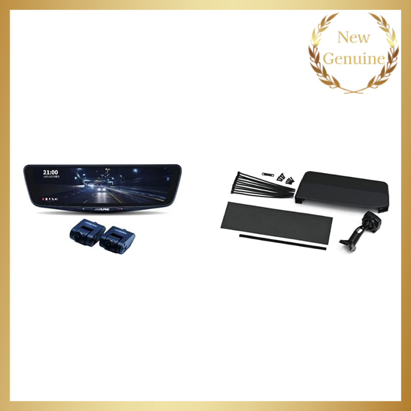 Alpine 10-Inch Digital Mirror with Built-in Dash Cam (OEM Mirror ...