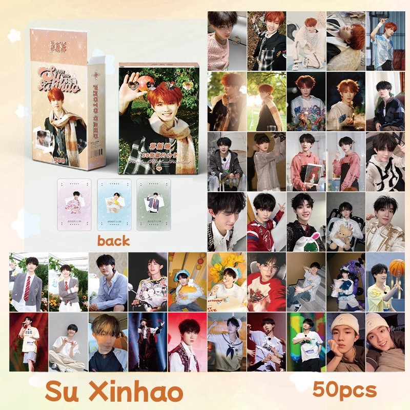 50-55pcs TF Family 3rd generation T.O.P Hologram Laser Lomo Cards ‌Zhang Ji Left Zuo Hang Su ...