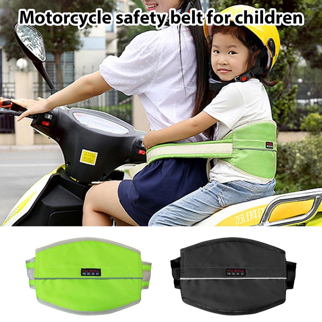 Kids Motorcycle Safety Belt Cycling Belt Safety Belt Adjustable Safety ...